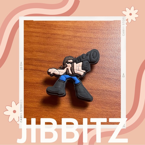 Accessories | 51 Machine Gun Cartoon Jibbit Shoe Charm | Poshmark